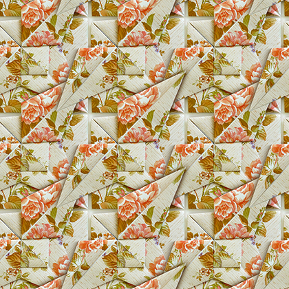 The Power of Beauty Walltextile: Folded | Muurbloem.com